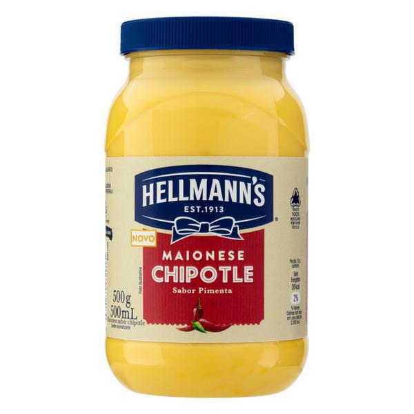 MAIONESE HELLMANS CHIPOTLE 500g